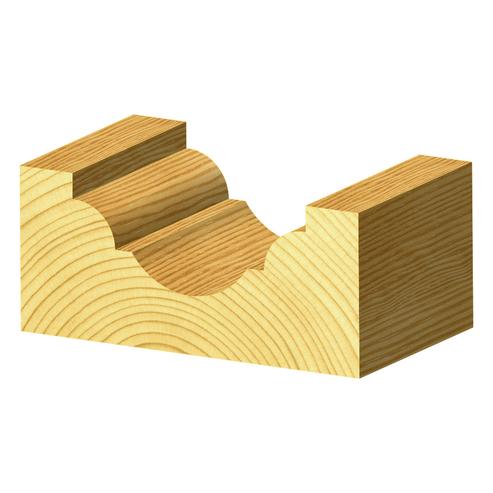 2 Flute - Traditional Classical Bit with Bearing - Carbide Tipped ...