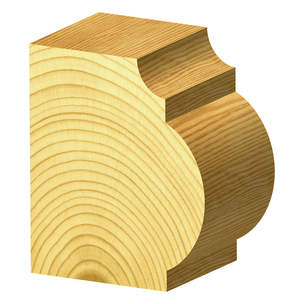 2 Flute - Palace Pattern Bit with Ball Bearing Guide - Carbide Tipped ...