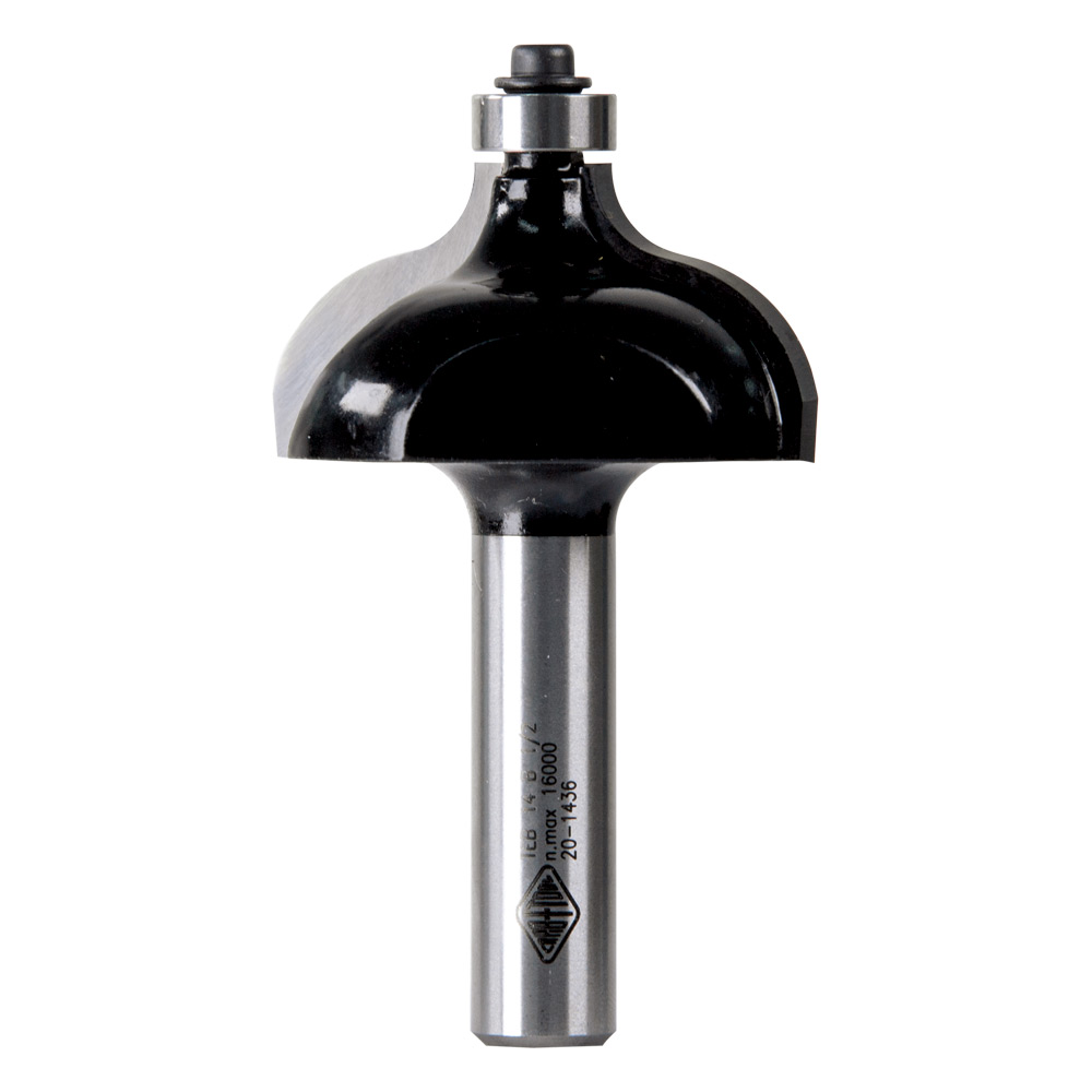 2 Flute - Table Edge Bit with Ball Bearing Guide - Carbide Tipped ...