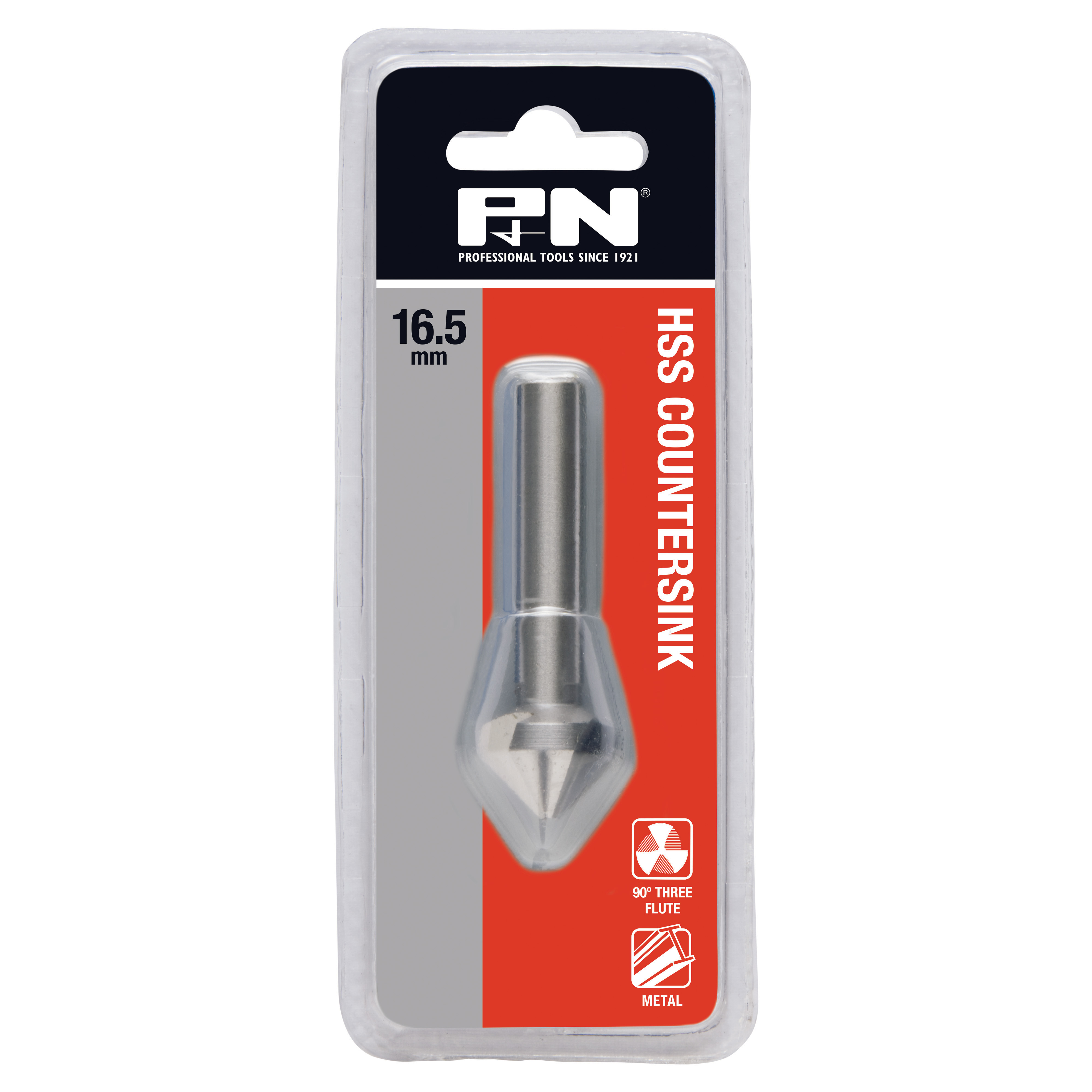 COUNTERSINK HSS STRAIGHT 16.5MM - P&N Tools