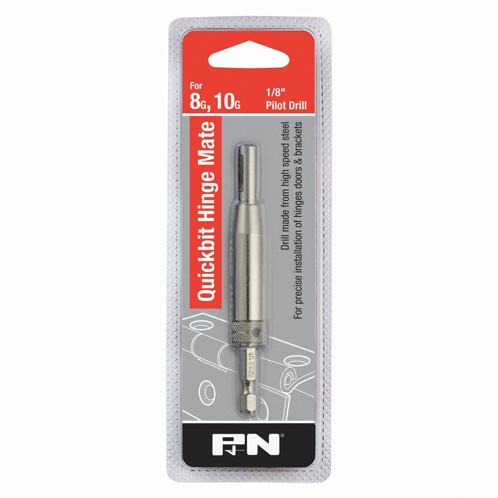 DRILL SELF-CENTRE HEX-SHK QUICKBIT HANGPACK 1/8IN P&N - P&N Tools